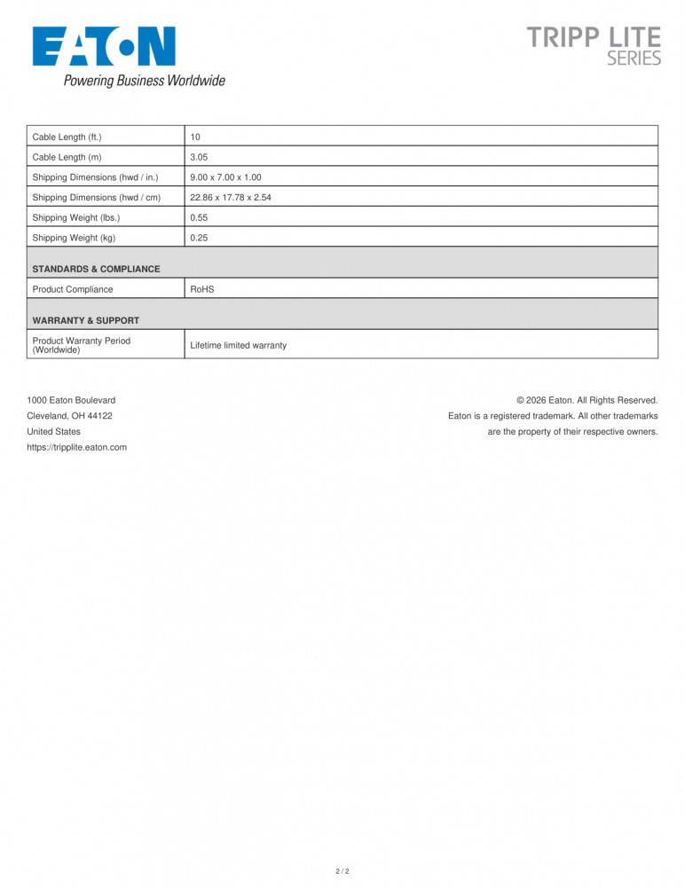 P776-010 product document page 2