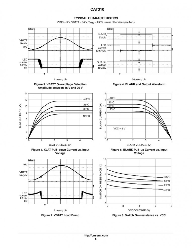 CAT310 datasheet page 6