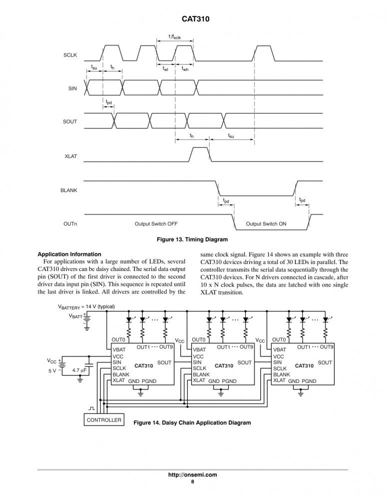 CAT310 datasheet page 8