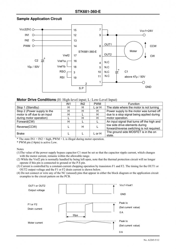 STK681-360-E technical document page 5