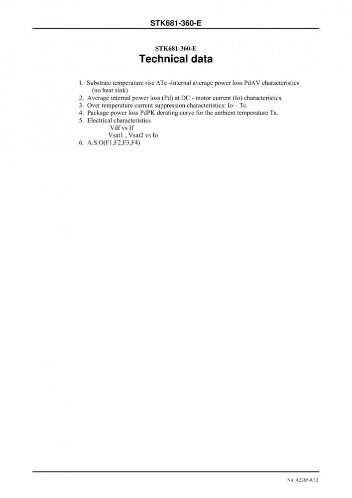 STK681-360-E technical document page 8