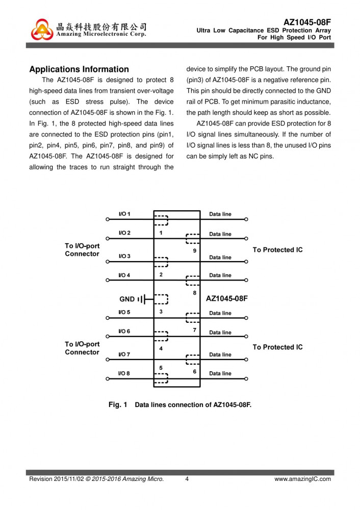 AZ1045-08F datasheet page 4