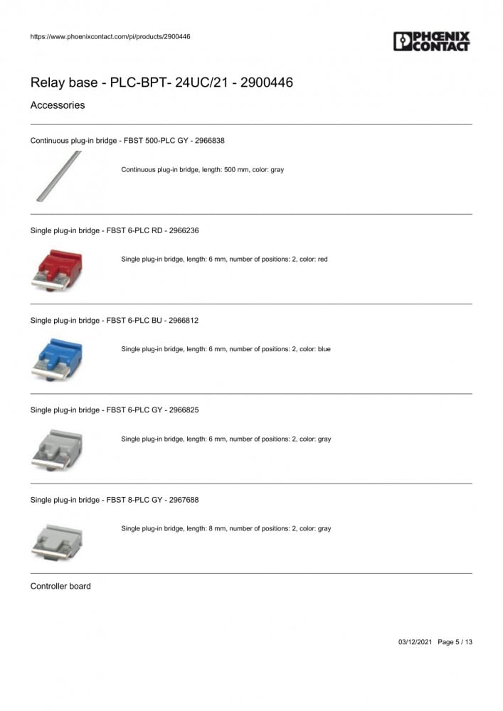 Phoenix Contact 2900446 document page 5