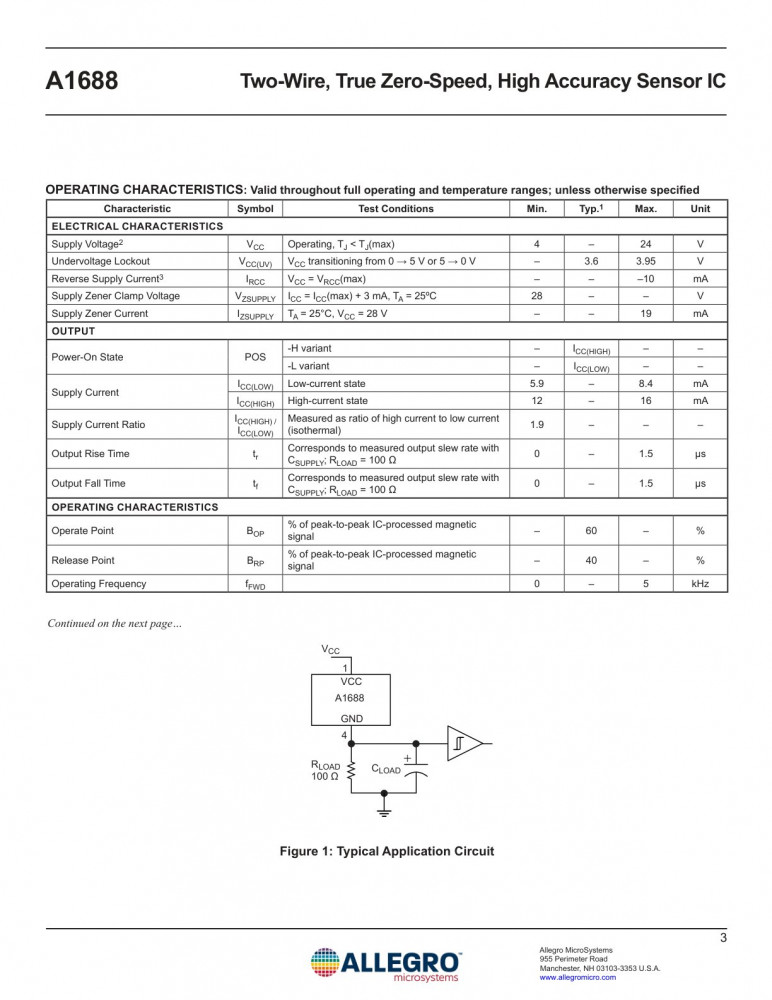 A1688 technical document page 3