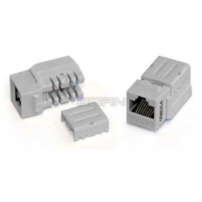 Hyperline KJNE-8P8C-C5e-90-BL Keystone Insert
