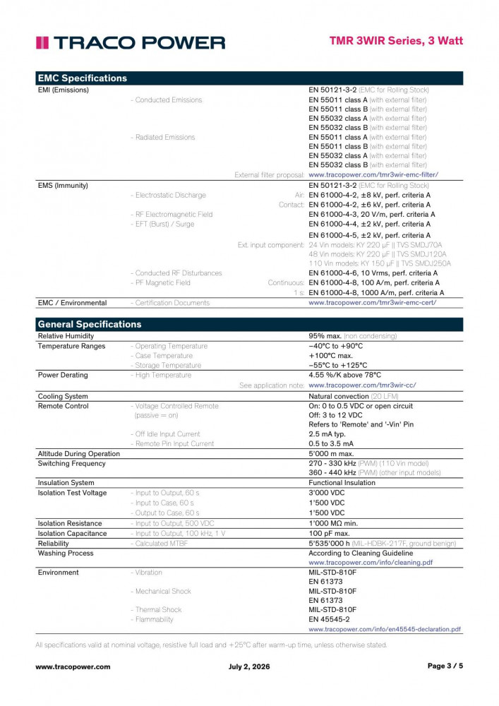 TMR 3-4821WIR technical document page 3
