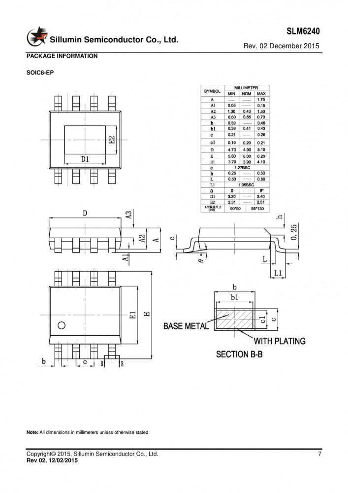 SLM6240AB-13GTR datasheet page 7