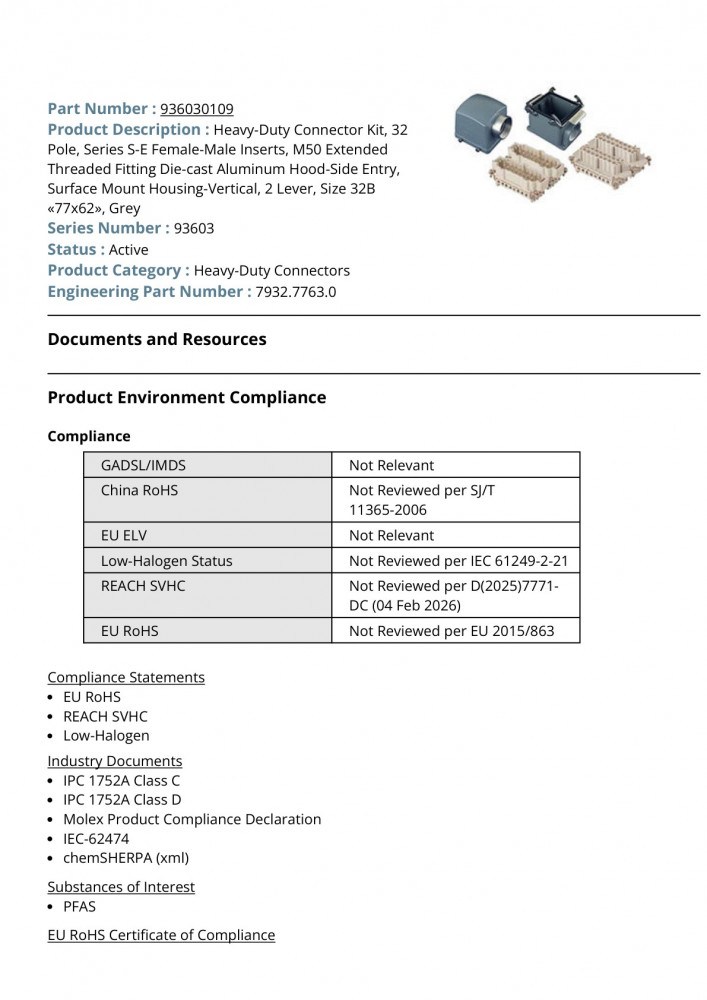 936030109 technical document page 1