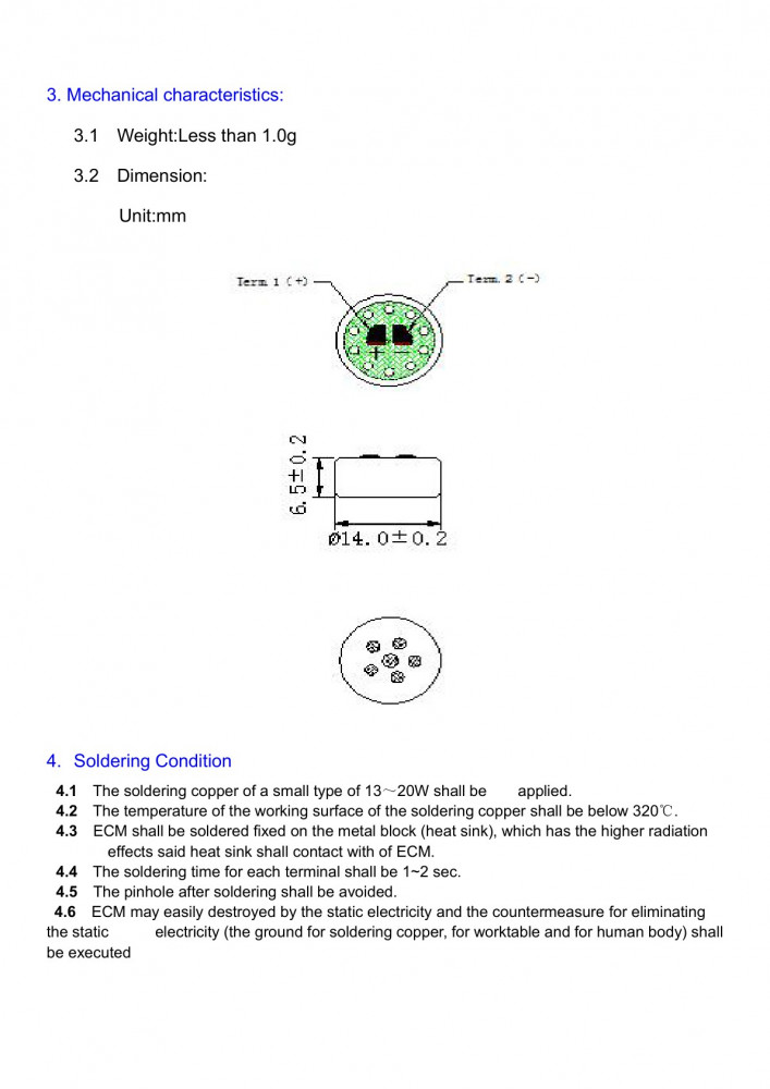 GMBU14065CSC-46DB specification page 3