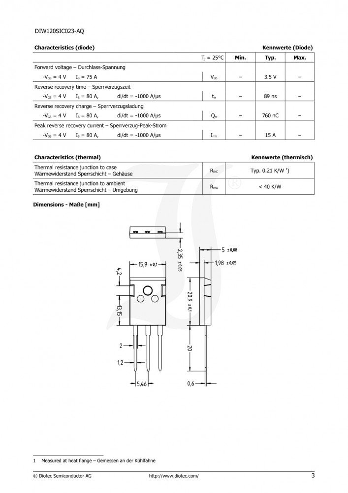 DIW120SIC023-AQ datasheet page 3