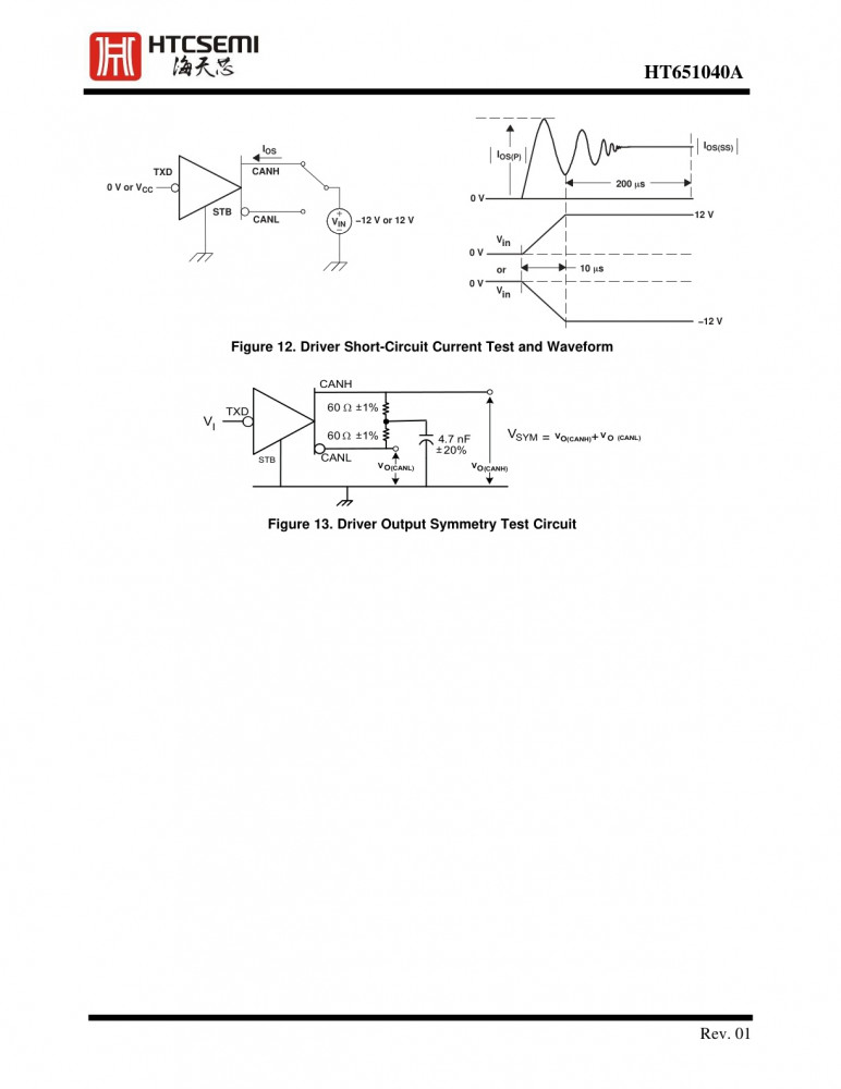 HT651040ARZ datasheet page 9