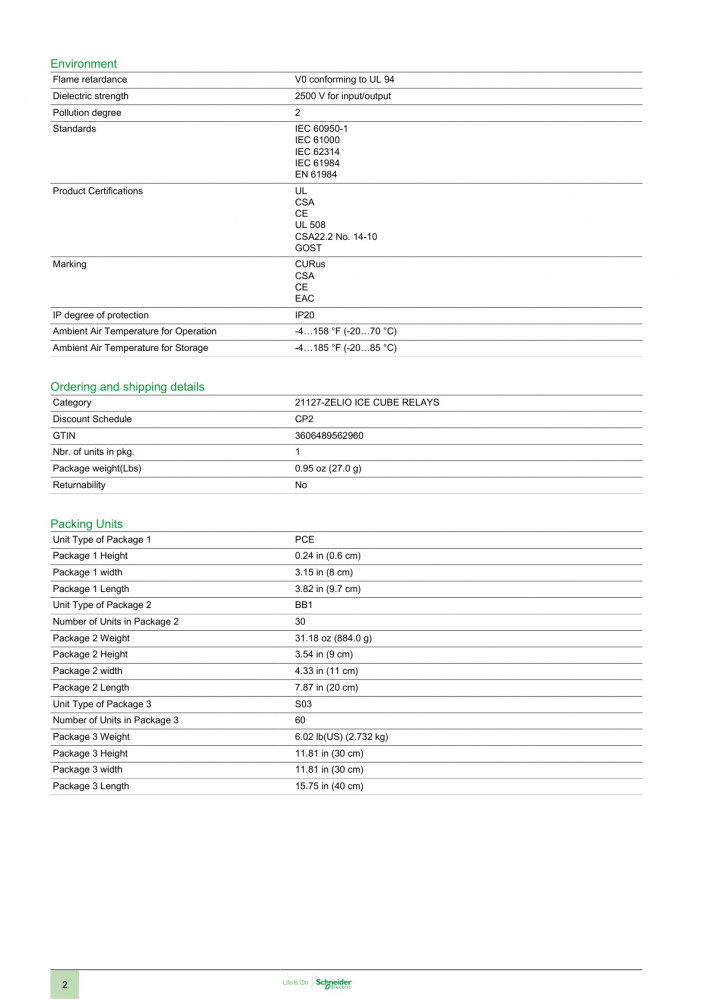 SSL1A12JDRPV technical document page 2