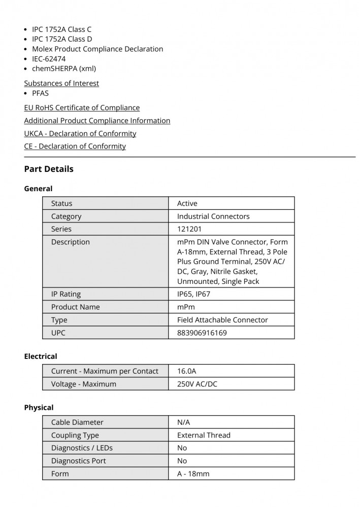 DIN valve connector specification page 2