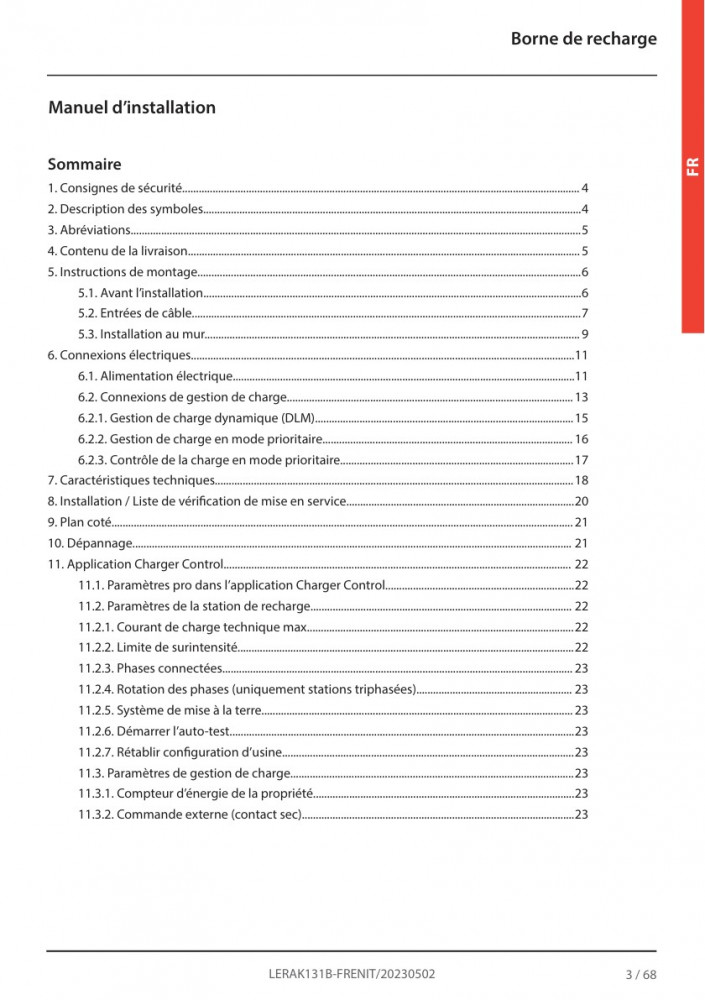 Green'up One installation manual page 3