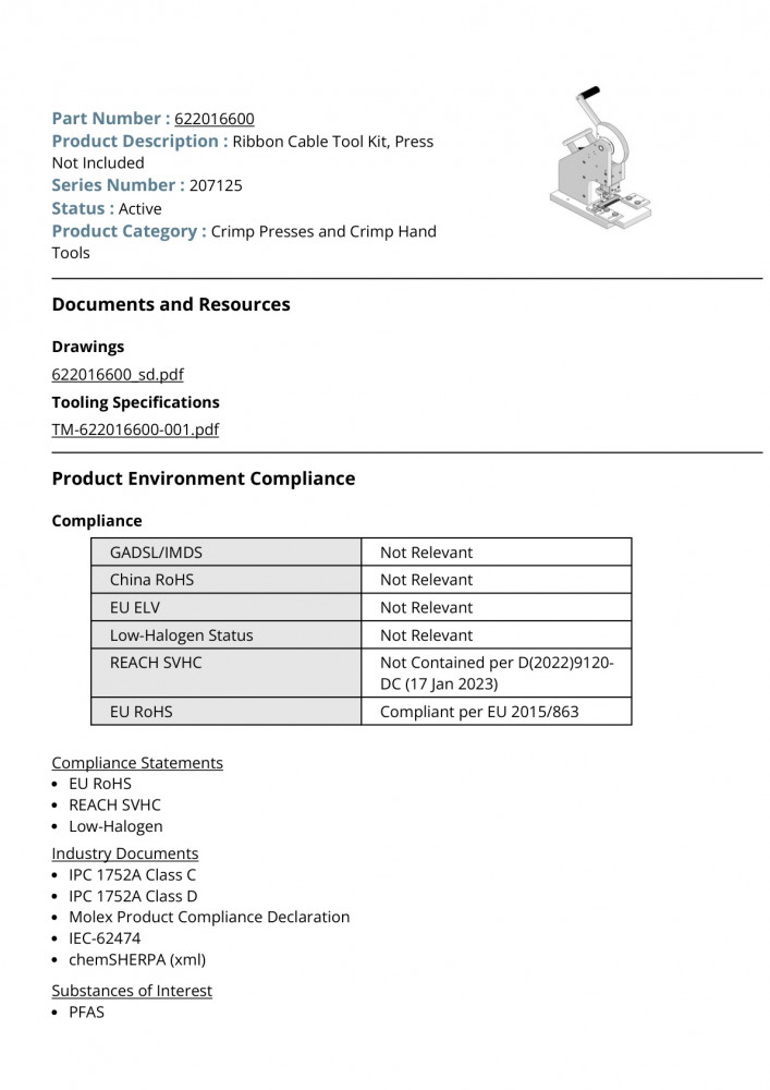 622016600 technical document preview, page 1