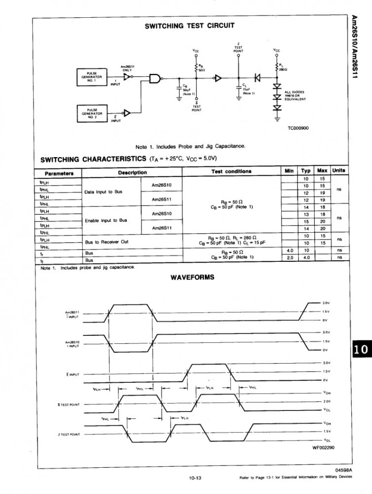 AM26S10 datasheet page 7