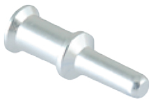 Heavy-Duty Turned Crimp Contact for 5A D-Sub Inserts and Modules, Female,  Gold (Au) Plated Copper Alloy, 0.14-0.35mm² (26-22 AWG), 100 per Bag