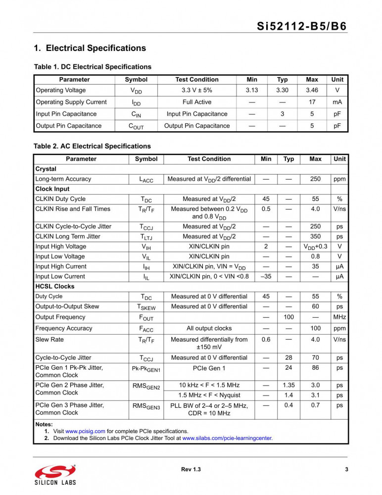 SI52112-B5-GM2 technical document page 3