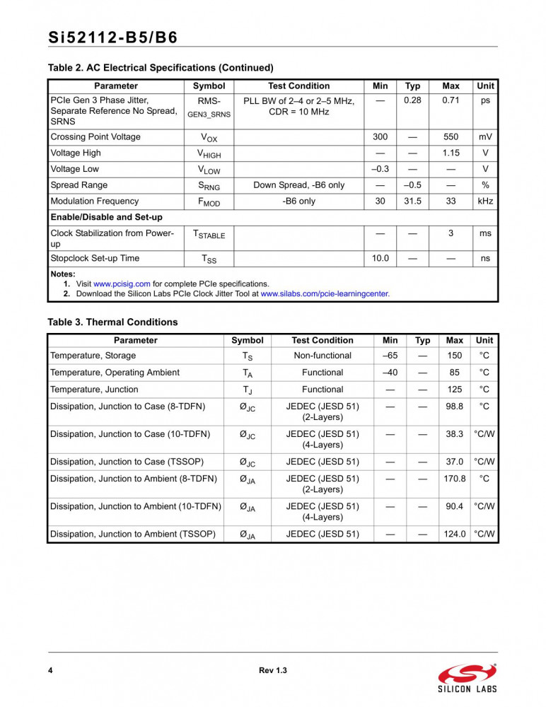 SI52112-B5-GM2 technical document page 4
