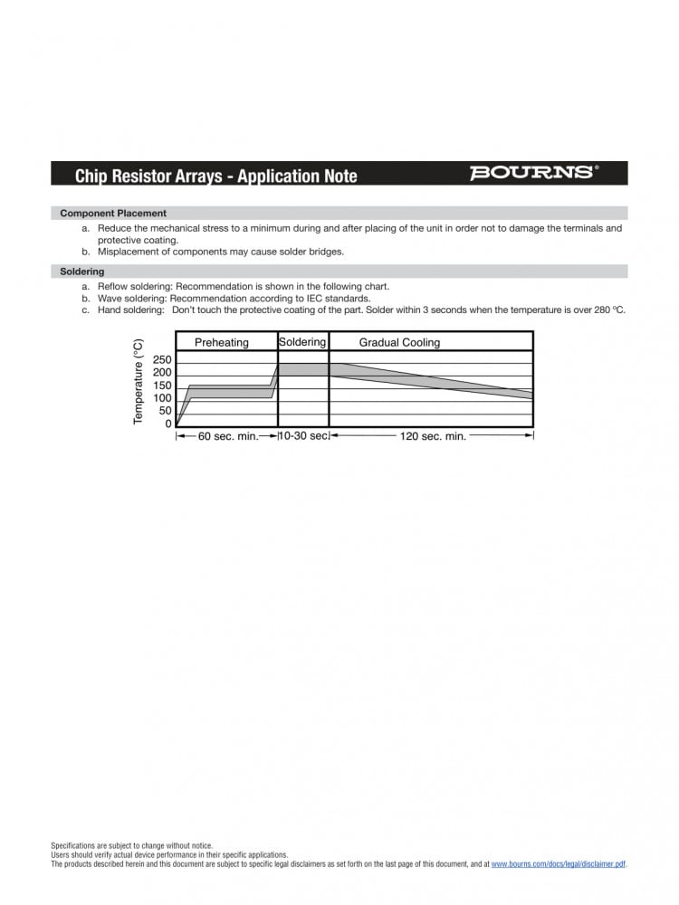 BOURNS CAY16 datasheet page 4