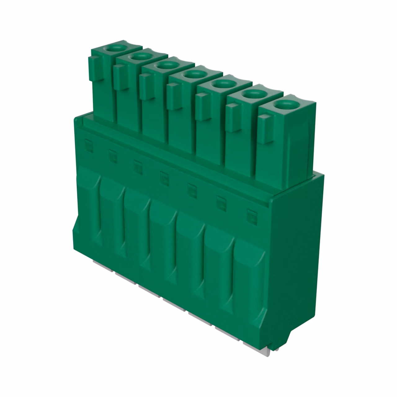 3.81mm Pitch Eurostyle Horizontal Plug, Spring Type, Single Row, 7 Circuits for sale