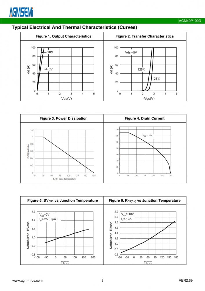 AGM40P100D datasheet page 3