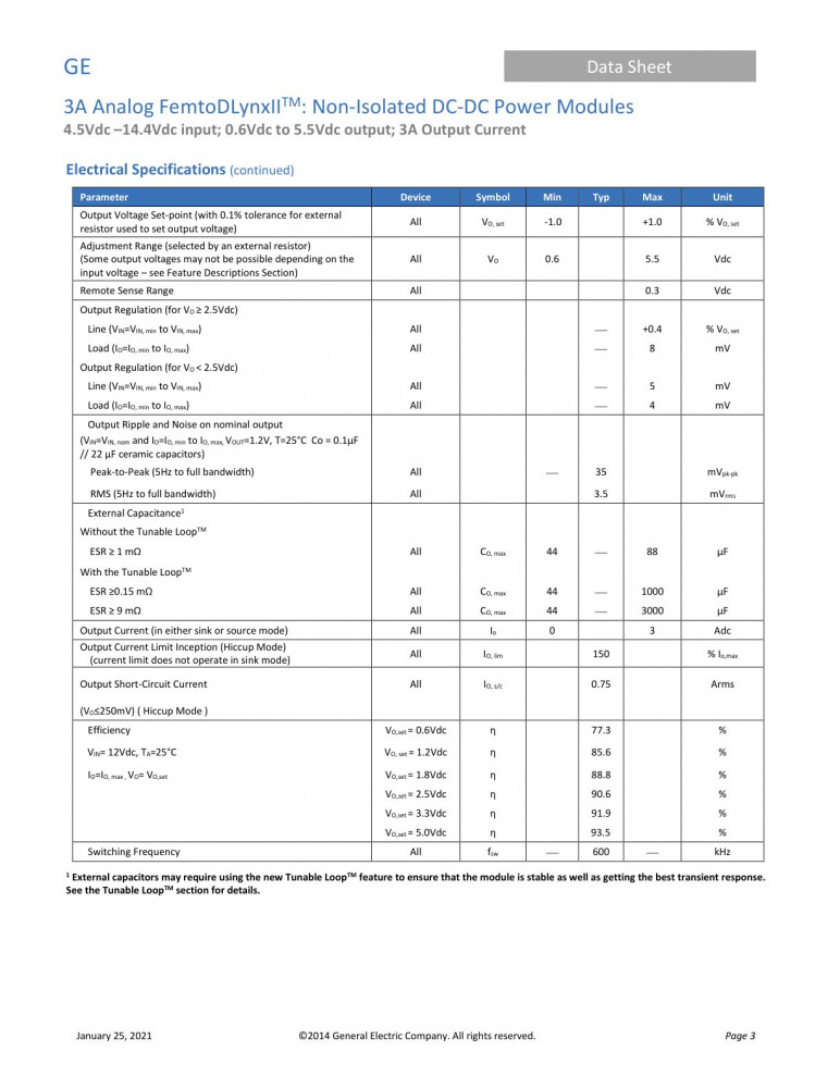 ABB FKX003A0X3-SRZ datasheet page 3