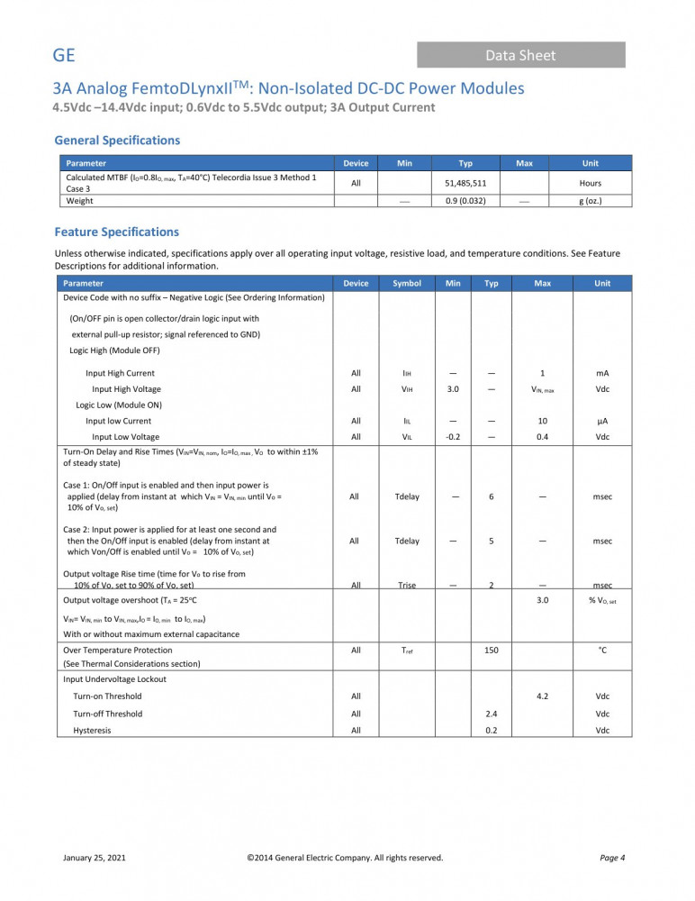 ABB FKX003A0X3-SRZ datasheet page 4