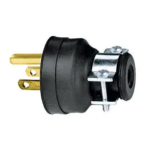 Locking Devices, Twist-Lock®, Industrial, Flanged Receptacle, 30A 3-Phase Wye 347/600V AC, 4-Pole 5-Wire Grounding, L23-30R, Screw Terminal, White