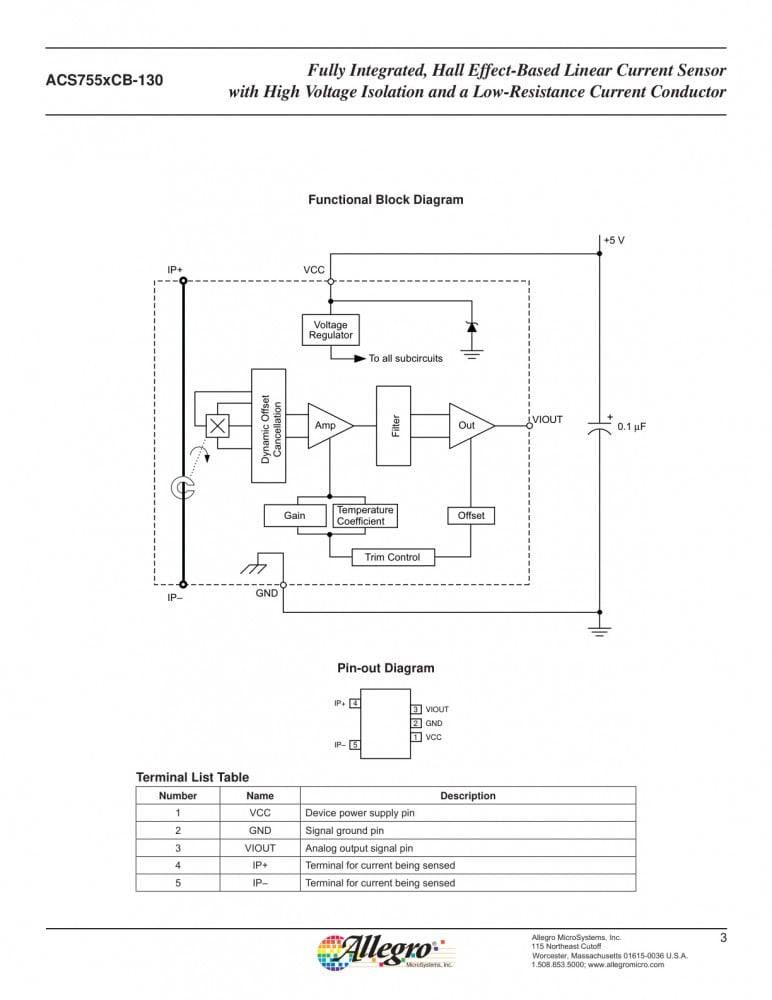 ACS755 datasheet page 3
