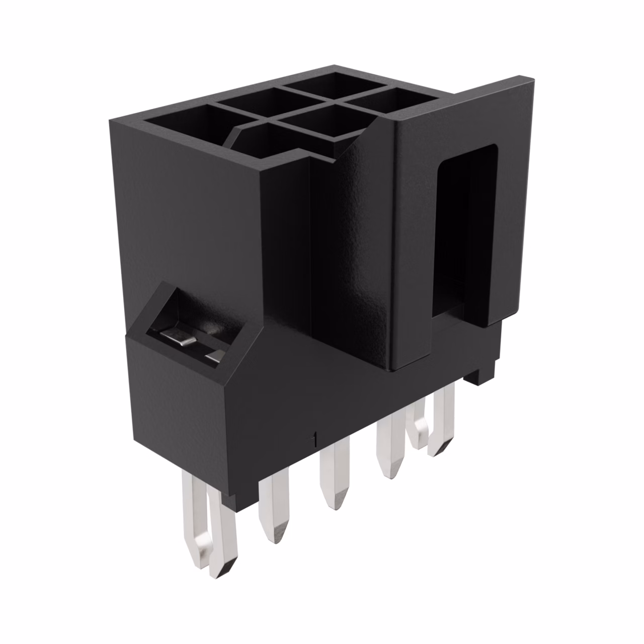 2.54mm MX64 Sealed Crimp Housing, Single Row, TE Generation Y Terminal, Dark Gray, 8 Circuits, Key C, without CPA Lock