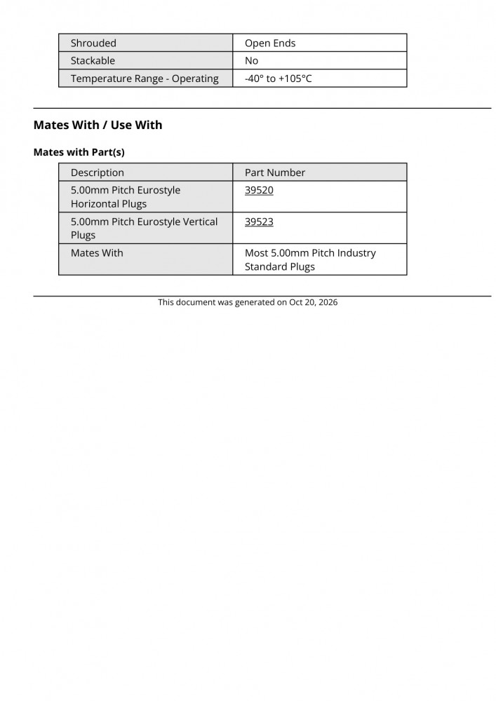 MOLEX 395215006 document preview, page 3