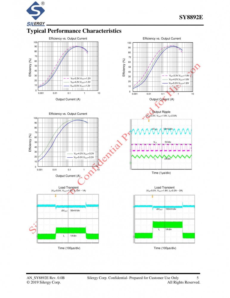 SY8892EARC datasheet page 5