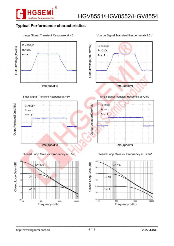 HGV8552AIMM/TR datasheet page 4