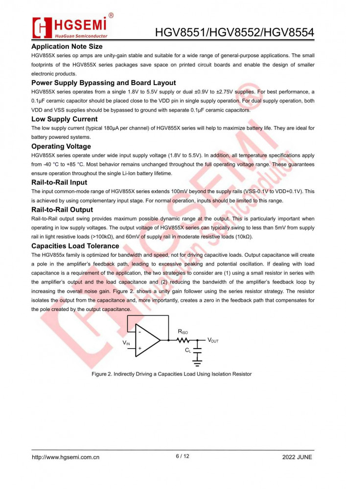 HGV8552AIMM/TR datasheet page 6