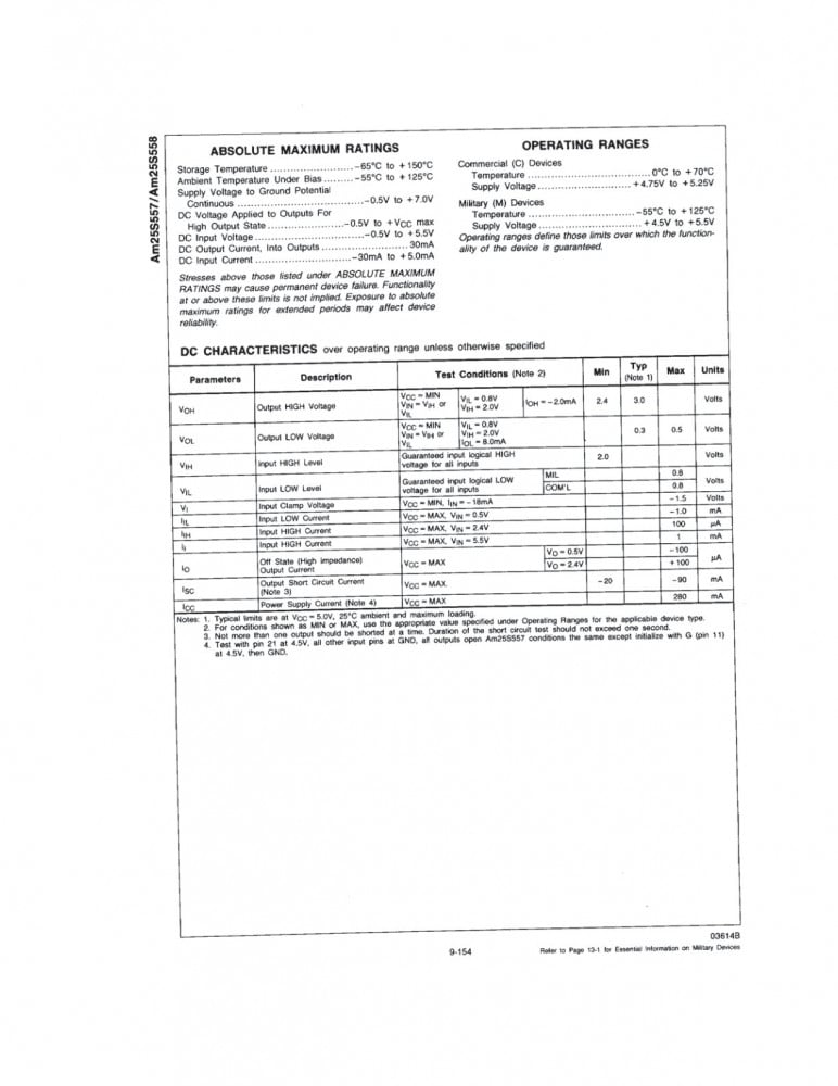 25S558DM datasheet page 6