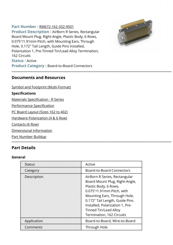RM672-162-332-9501 technical document image 1
