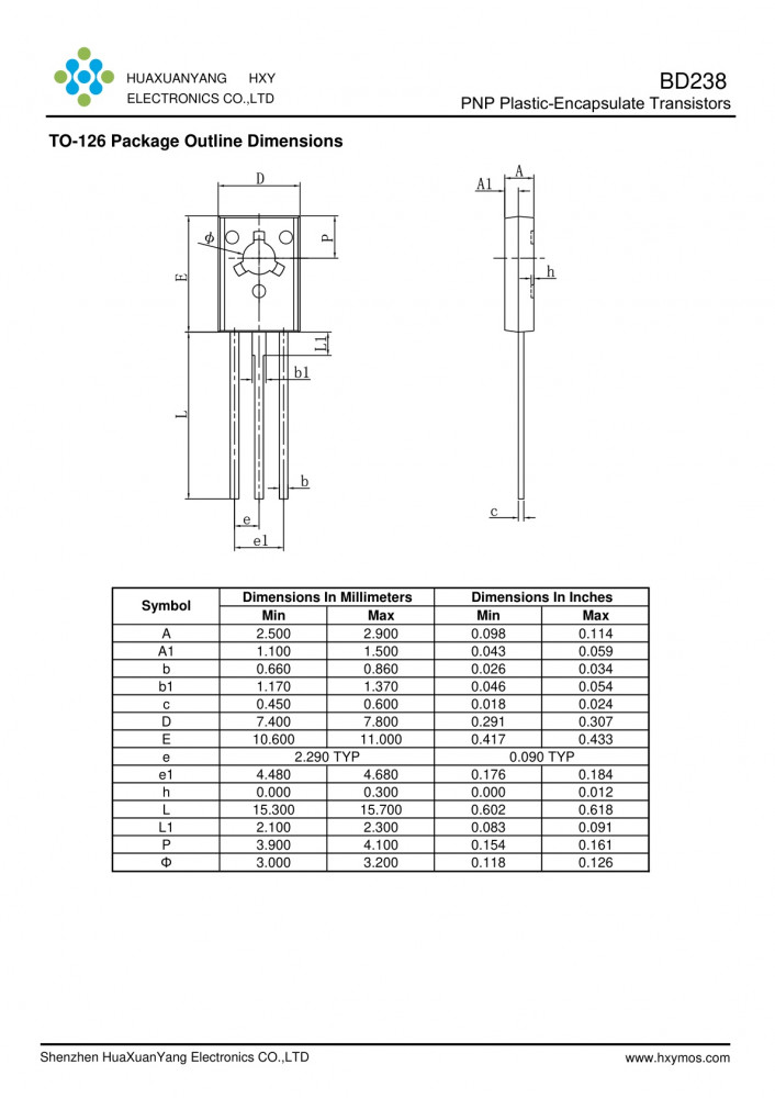 BD238 datasheet page 3