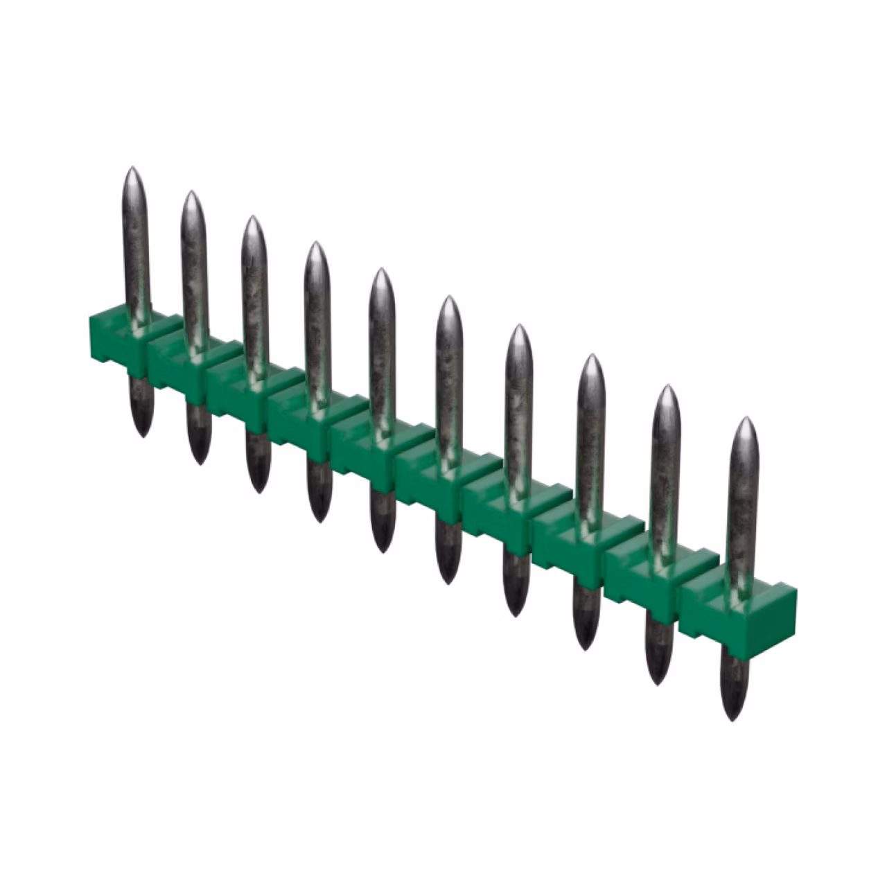 3.50mm Pitch Eurostyle Vertical PCB Pin Header, Breakable, 10 Circuits for sale