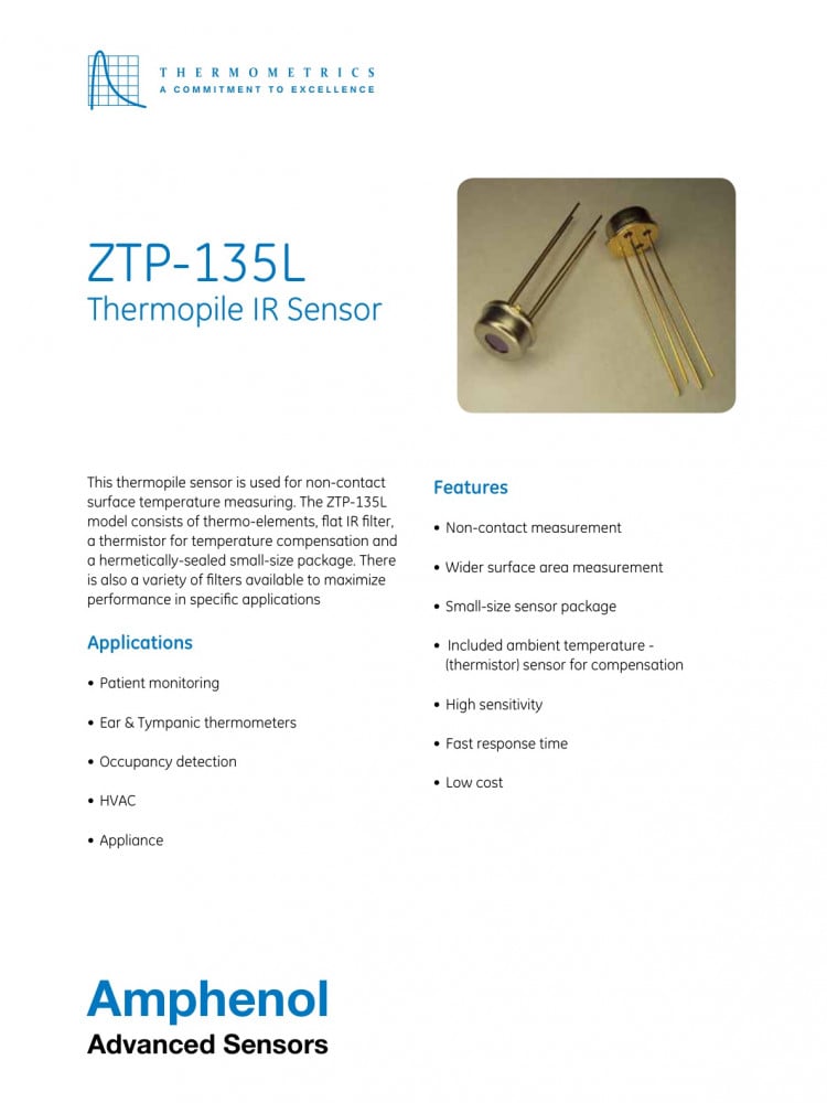 ZTP-135L technical document page 1