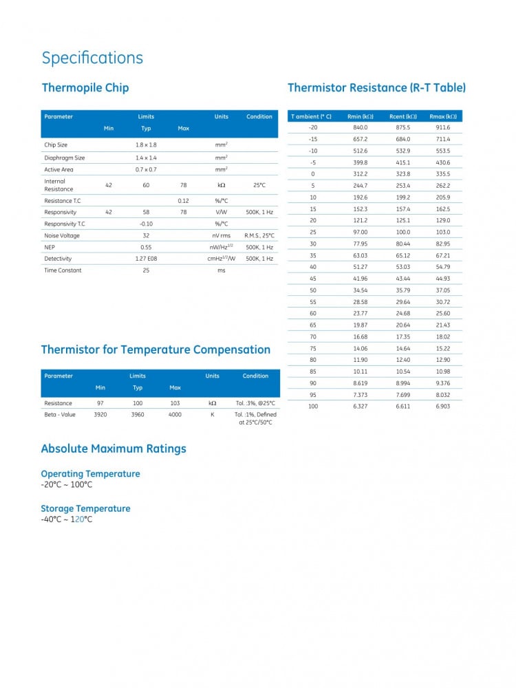 ZTP-135L technical document page 2