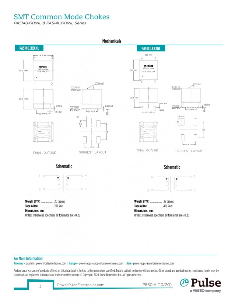 PA5140.405NLT datasheet page 3