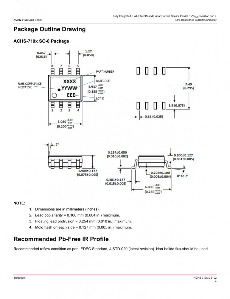 ACHS-719x datasheet page 4