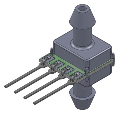 Amphenol ELVH-L05D-HJJD-C-NAA5 Pressure Sensor Transducer