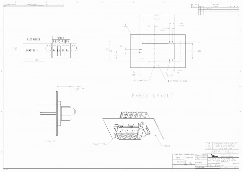 TE Connectivity 1892981-1 drawing page 2