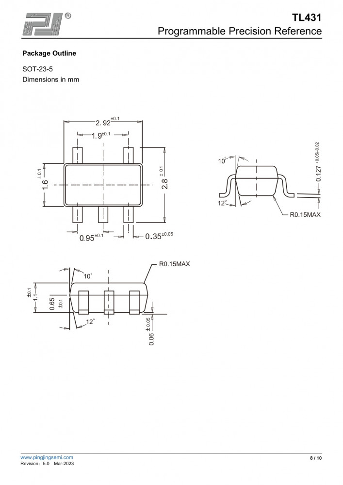 TL431B datasheet page 8