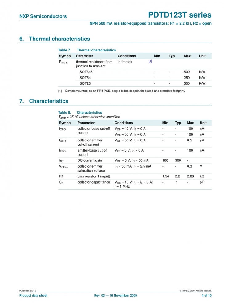 PDTD123TT datasheet page 5