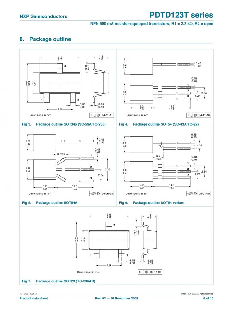 PDTD123TT datasheet page 7