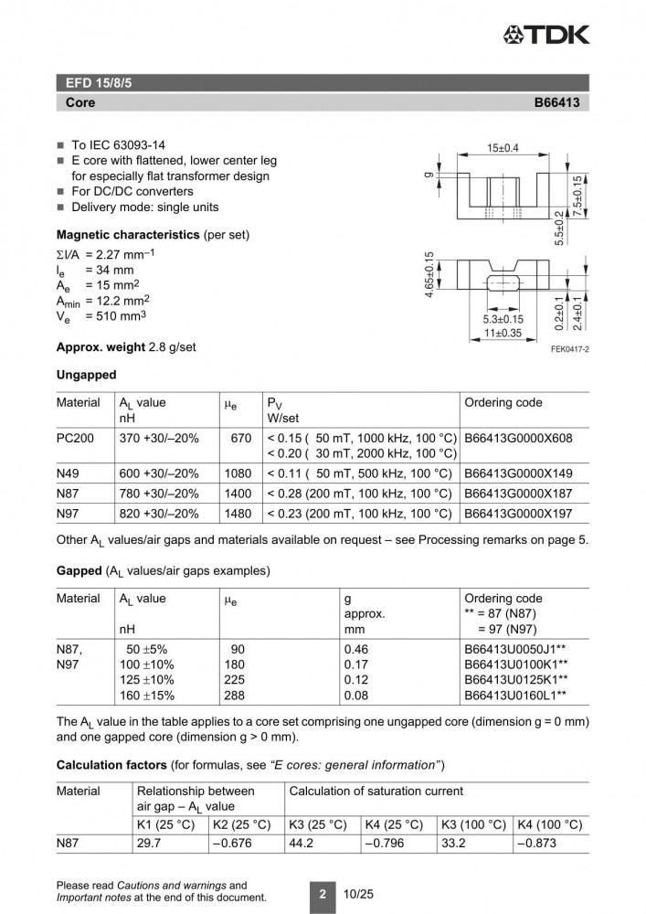 EFD 15/8/5 document page 2