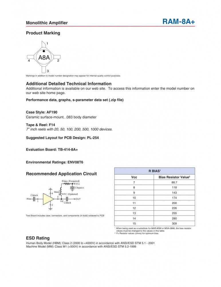 RAM-8A+ technical document page 3